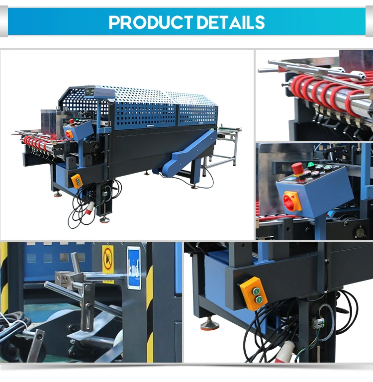 D0998 Kmd Automatic Paper Machine High Speed Hard Card Folding Machine ...