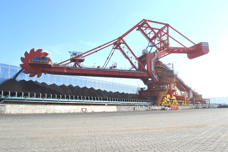 Dijual Mesin Konveyor Batu Bara Tripper Tumpukan Roda Ember-reclaimer ...