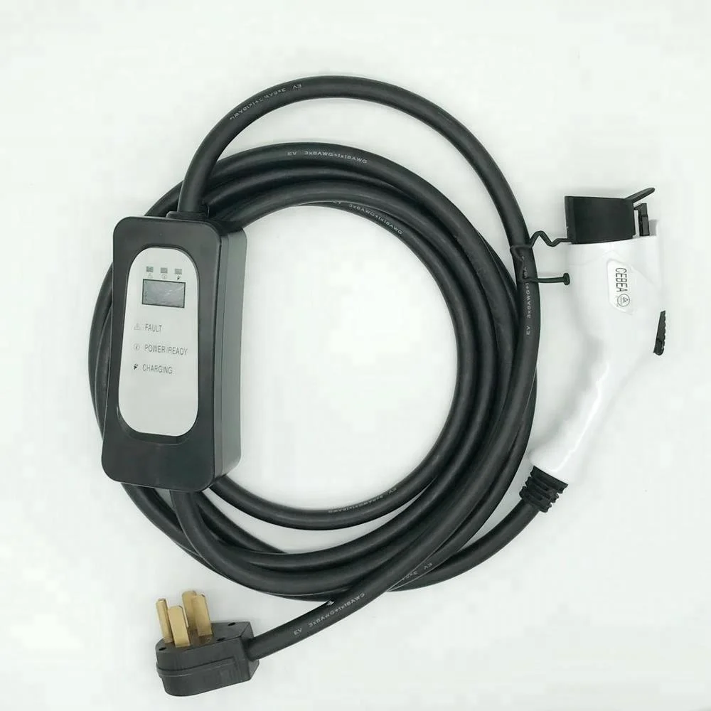 16a 32a Mode 2 Level 2 Type 1 Type 2 Adjustable Ev Charger - Buy ...