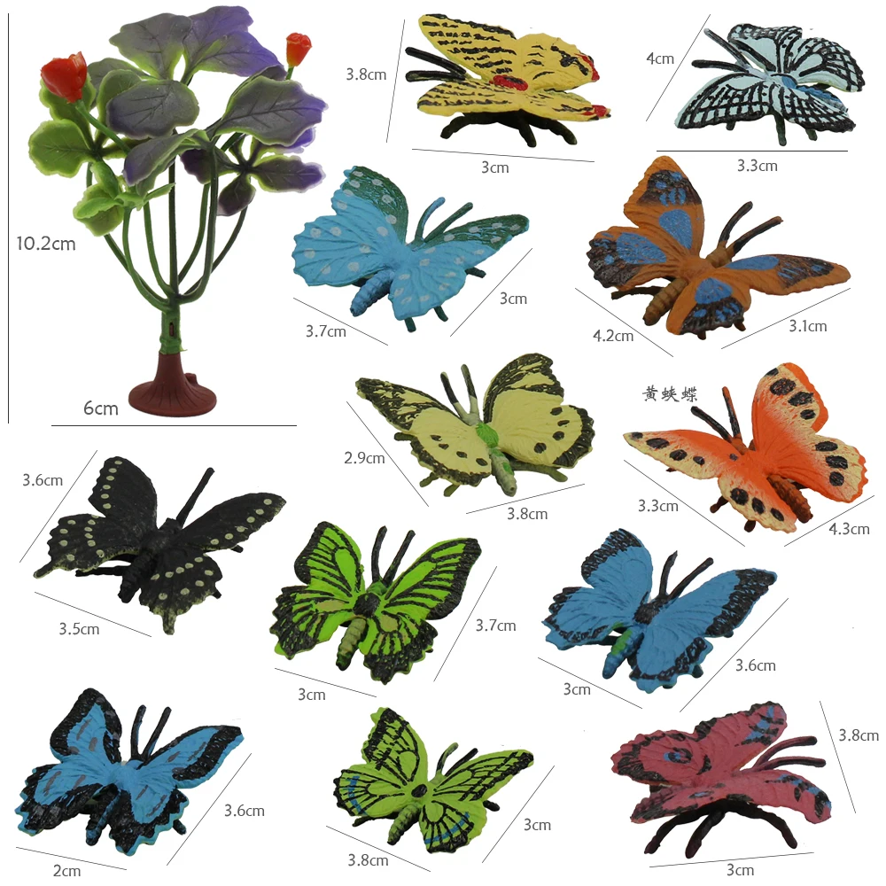 Children Science Gift Soft Plastic Butterfly Toy For Promotional - Buy ...