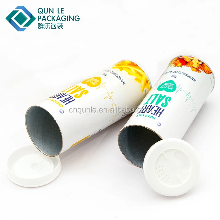 Supply Cardboard Paper Tube 10 Oz Salt And Pepper Shaker Top - Buy Salt ...