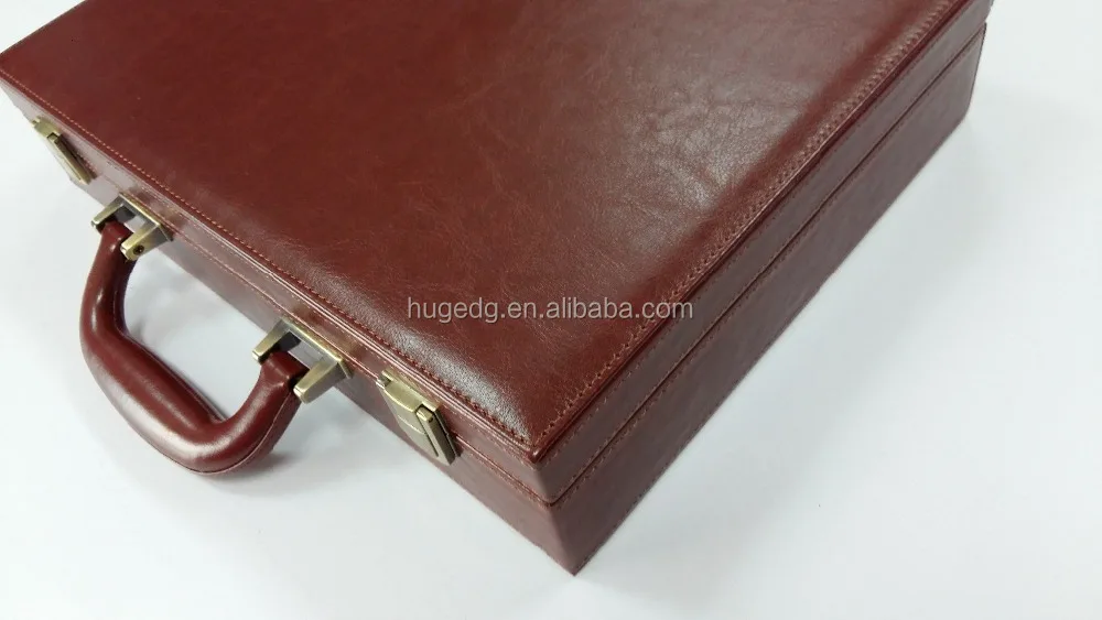 Hot Selling Practical Faux Leather Attache Case With Handle - Buy ...