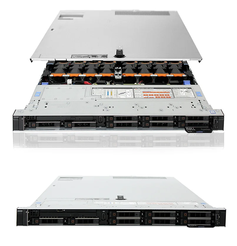 Dell Poweredge R640 Server / 2 X Intel Xeon Gold 5115 / 128gb Ram / 8 X ...