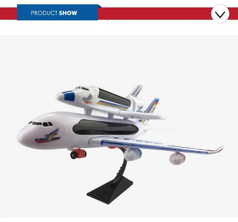 Electric Universal Double-Decker Aircraft Model Plane