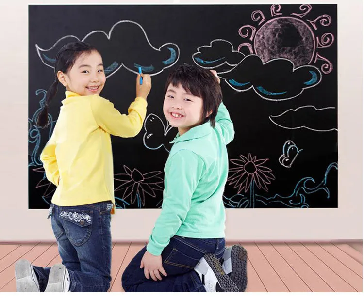 Wall Mounted Dry Erase Magnetic Blackboard Chalk Board
