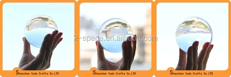 Perspex Glass Magic Tricks Red Plexiglass Magic Ball 55mm Acrylic ...