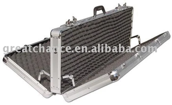 Hard Aluminum Rifle 44" Gun Case Double Sided - Buy Aluminum Rifle Case ...