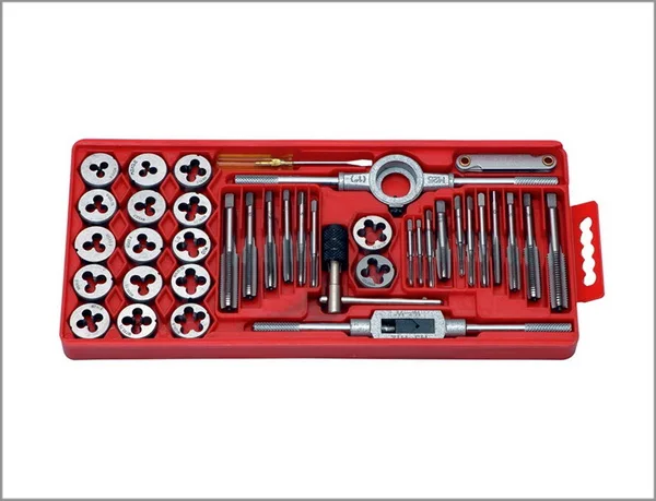 40pcs Hss Mini Tap And Die Set Unc 4-40 To 1/2-13 - Buy Screw Unc 4-40 ...