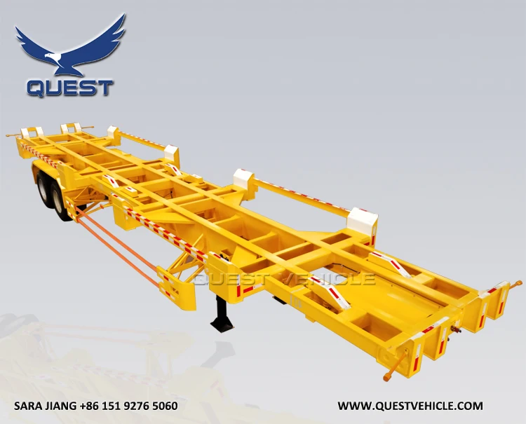 QUEST 65tons Port Used Bomb Cart Chassis - Heavy Duty Trailer