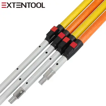 Hot Sale Push Button Teeth Fiberglass Telescopic Extension Pole - Buy ...