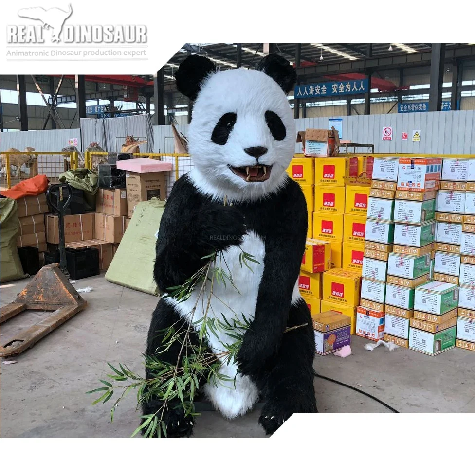 Realistic Animatronic Panda Robot for Amusement & Education