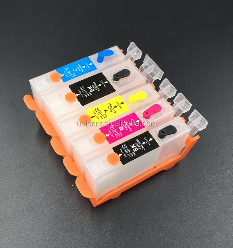 5 Color Pgi-725 Cli-726 Refill Ink Cartridge For Canon Pixma Mg5270 ...