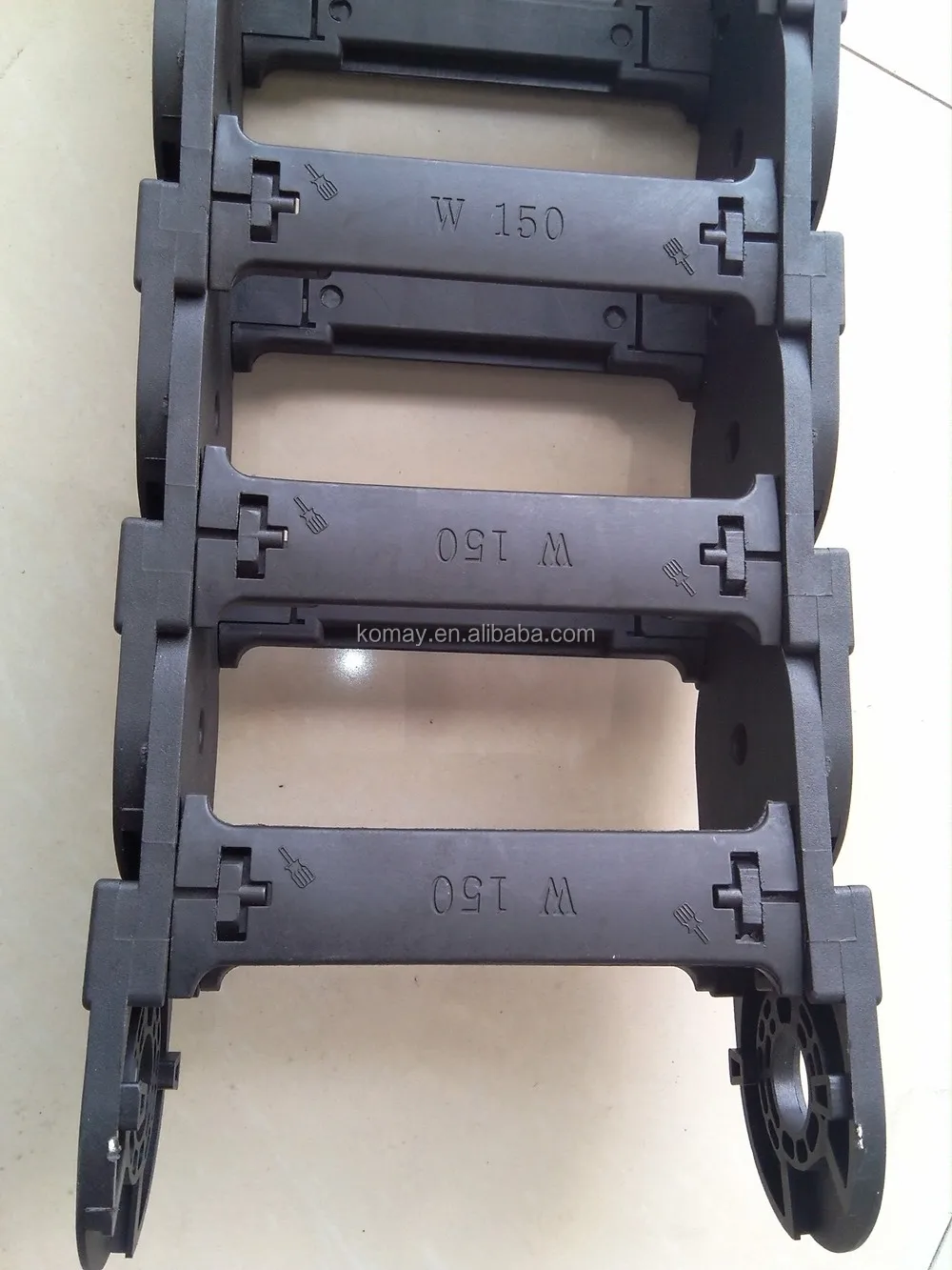 Plastic Small Cable Carrier Electrical Wire Tracks - Buy High Quality ...