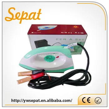 Dc 12v Solar Power Dry Iron - Buy Dry Iron,Solar Iron For Clothes,Solar ...