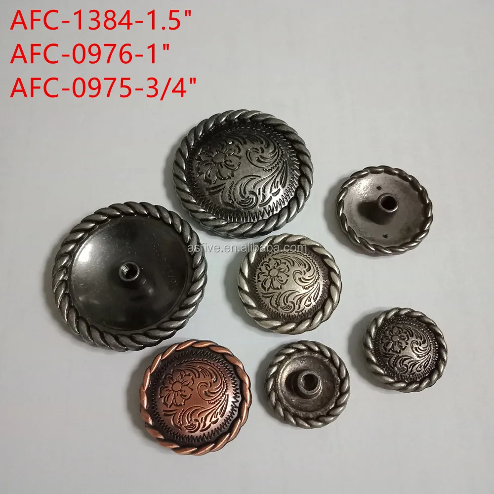 Saddle Rope Conchos Screw Back| Alibaba.com