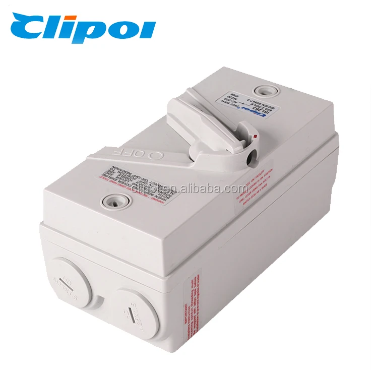 Clipol IP66 Isolator Switch - Reliable Outdoor Protection