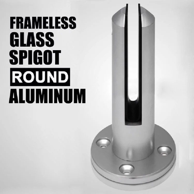 Wholesale Aluminum Glass Pool Fence Spigots Round - Buy Glass Pool ...