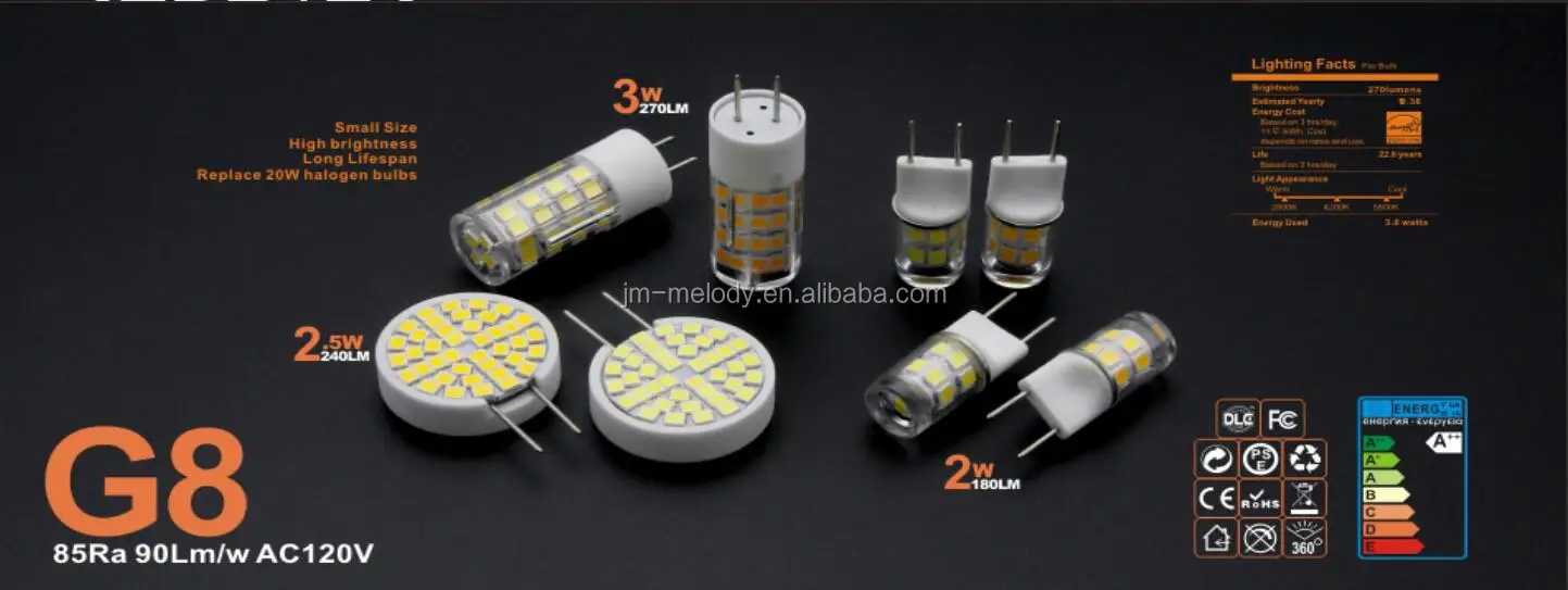 2w G8 Gy8.6 G4 Led Light Lamp Led Light Bulb G8 Led Bulb Gy8.6 Led Lamp ...