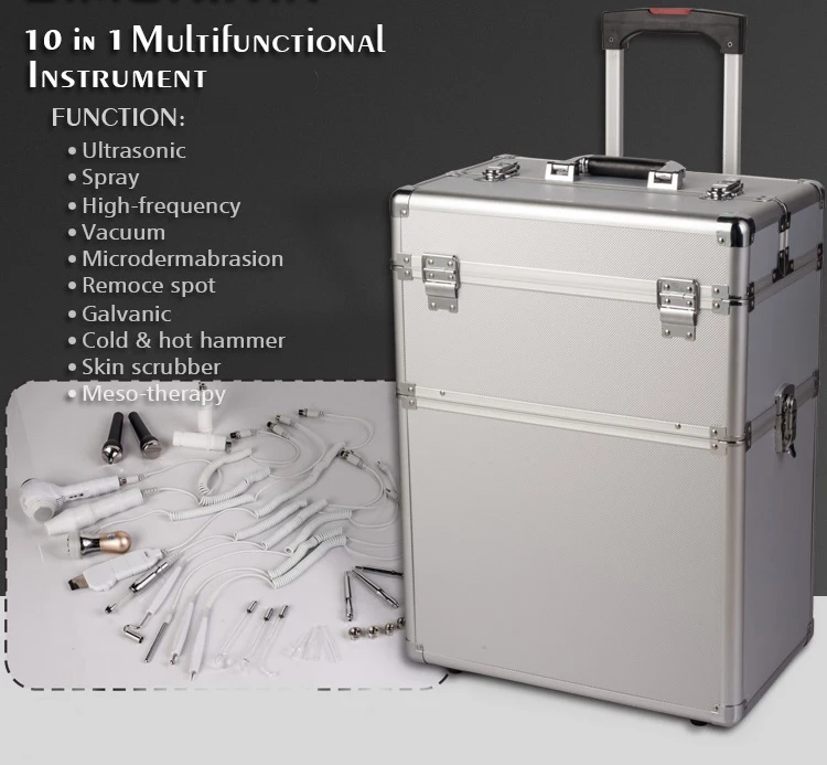 Multifunctional 10 In 1 Beauty Instrument Skin Rejuvenation Wrinkle ...