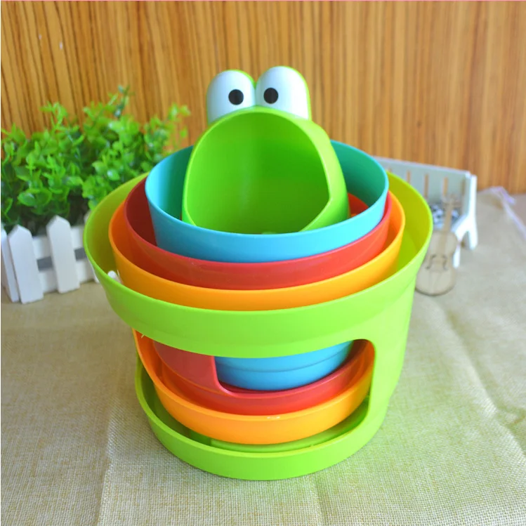 Cartoon Plastic Stacking Toys Educational Baby Game - Buy Plastic ...