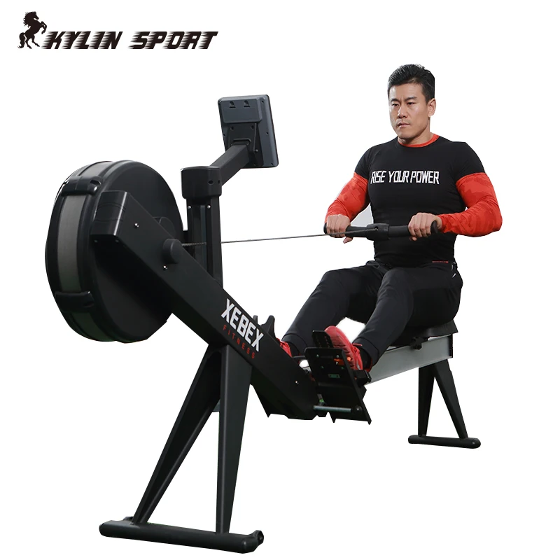 Commercial Gym Equipment Vertical Air Rowing Machine - Buy Rowing ...
