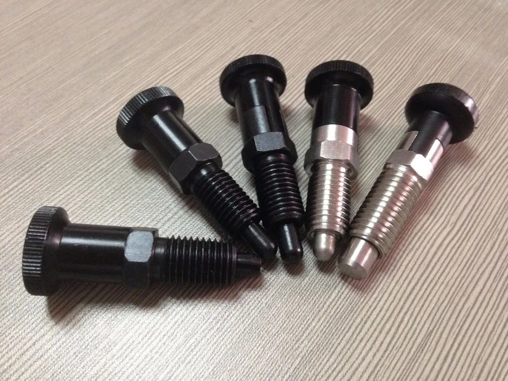 Gn 817 Series Steel Non Lock-out Indexing Plunger With Pin Lengths And ...