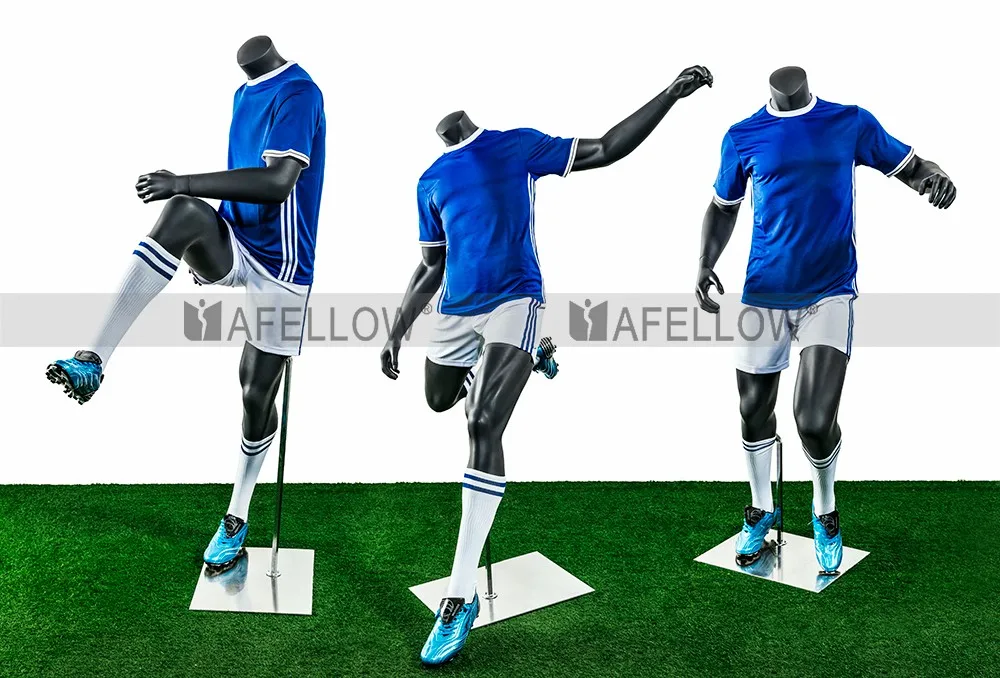 New Design Soccer Mannequins Football Mannequins For Window Display ...
