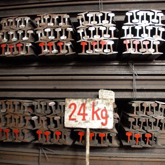 Rail 24kg / M Light Steel Rail Track And High Quality Track Rail - Buy ...