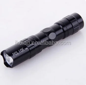 Police 3w Led Mini Torch Waterproof Small Flashlight - Buy Mini Torch ...