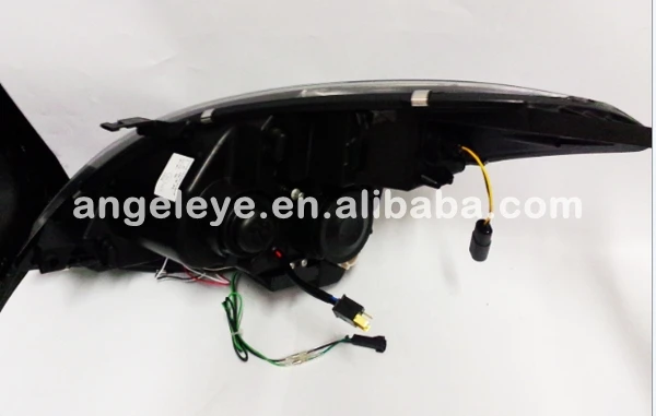 For Suzuki Swift Led Headlights Front Lamp 2010-2015 Year Black Housing ...