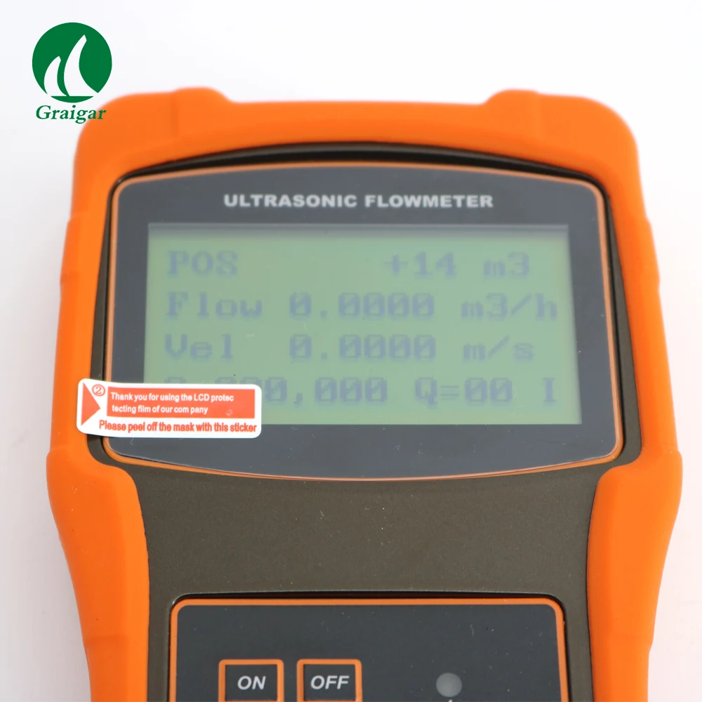 TUF-2000H Handheld Ultrasonic Flowmeter - Non-Contact Liquid Flow ...