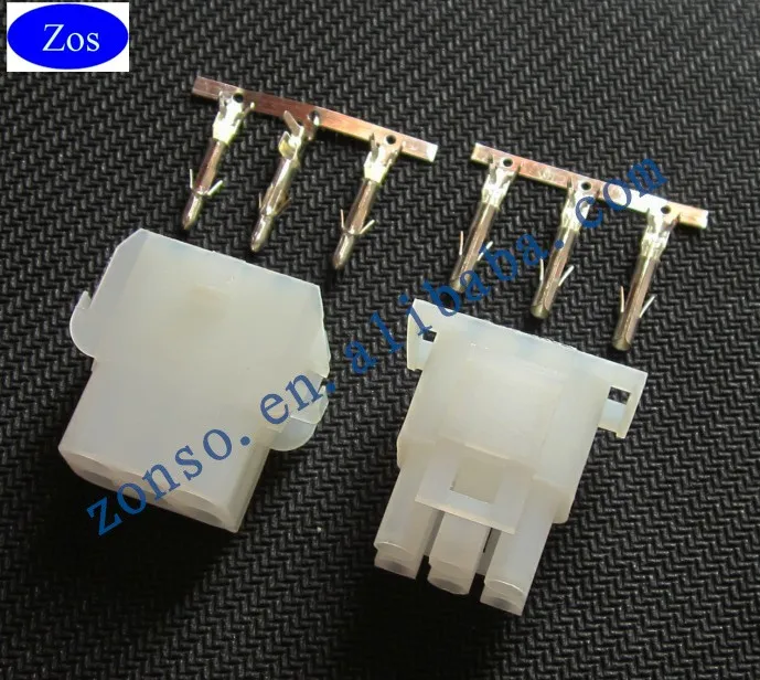 6pin Male Female Mazda Automotive Plug Socket Connector In White Color ...