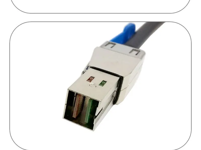 External Mini Sas Hd Sff-8644 To Internal Mini Sas Sff-8087 Cable 1 ...