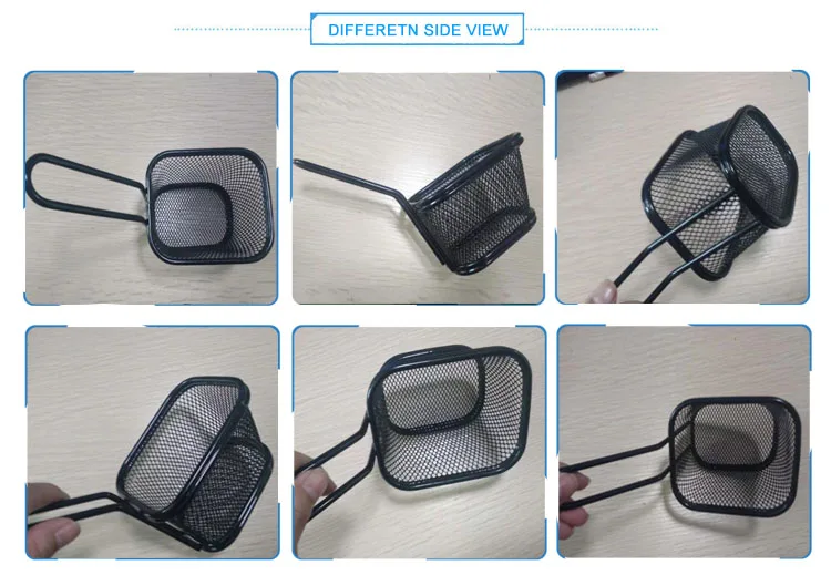 Food Grade 304 Stainless Steel Fryer French Deep Mini Mesh Frying ...