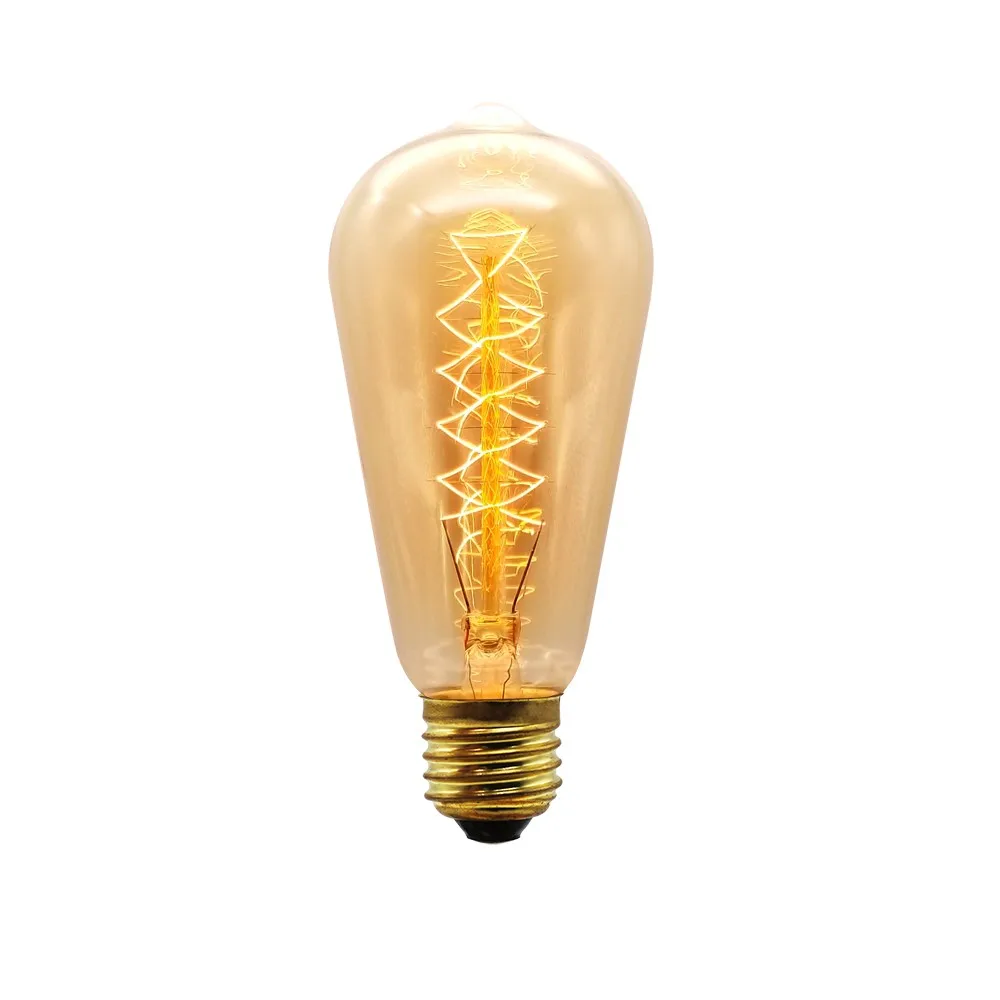 St58 Vintage Edison Bulb 25w 40w 60w - Buy Edison Bulb,Edison Bulb St58 ...