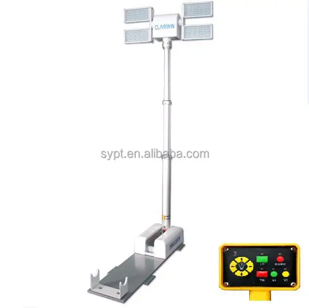 Fire Engine 3 Meter Pneumatic Mast Vehicle Mounted Searchlight - Buy ...