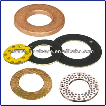 Flat Bronze Bearing Thrust Washer,Brass Steel Bimetal Thrust Washer ...