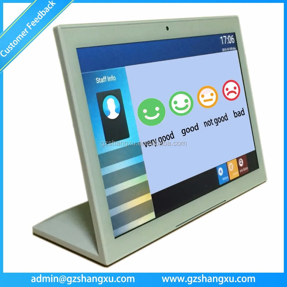 10 Inch Touch Screen Android Tablet For Customer Feedback And Survey System - Buy 10 Inch Touch ...