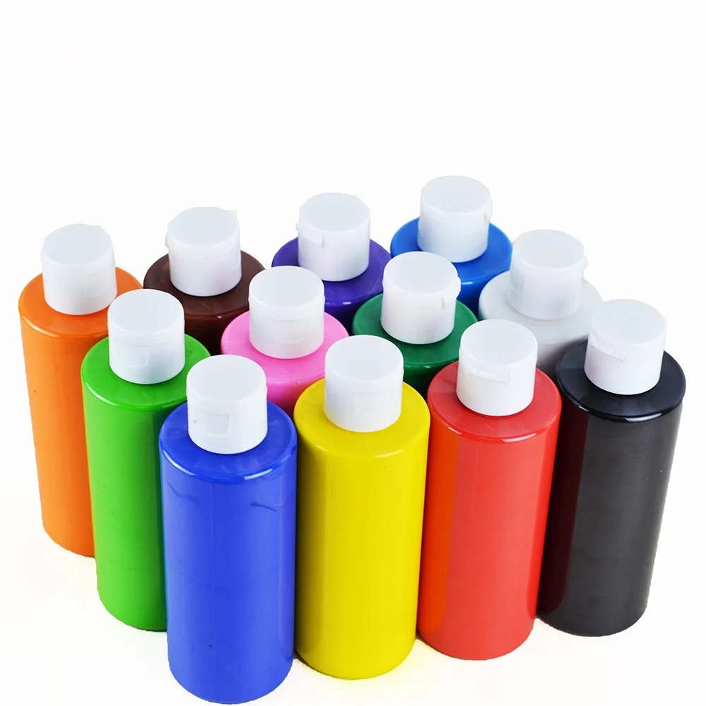 4oz Bottles Multi-Surface Outdoor Acrylic Paint Set for Crafts