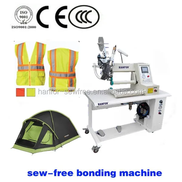 Hot Melt Taping Machine Diving Suit Protective Garments Bonding Hot Air ...