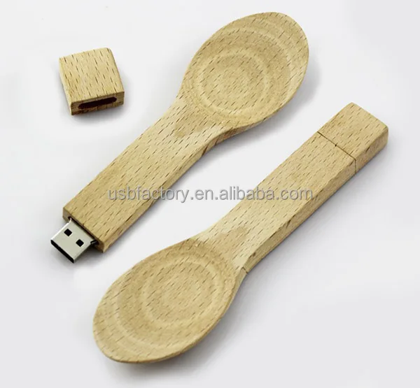 Natural Wooden Usb Gadgets,Soup Stick Pen Drive Key Novelty Wooden ...
