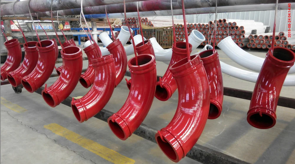 Dn 125 Concrete Pump Bend Elbow For Concrete Pump Truck From Hebei ...