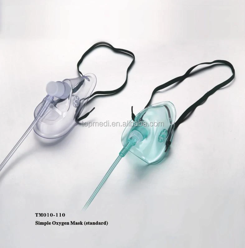 Topmedi Standard Simple Oxygen Mask - Buy Oxygen Mask,Standard Simple ...
