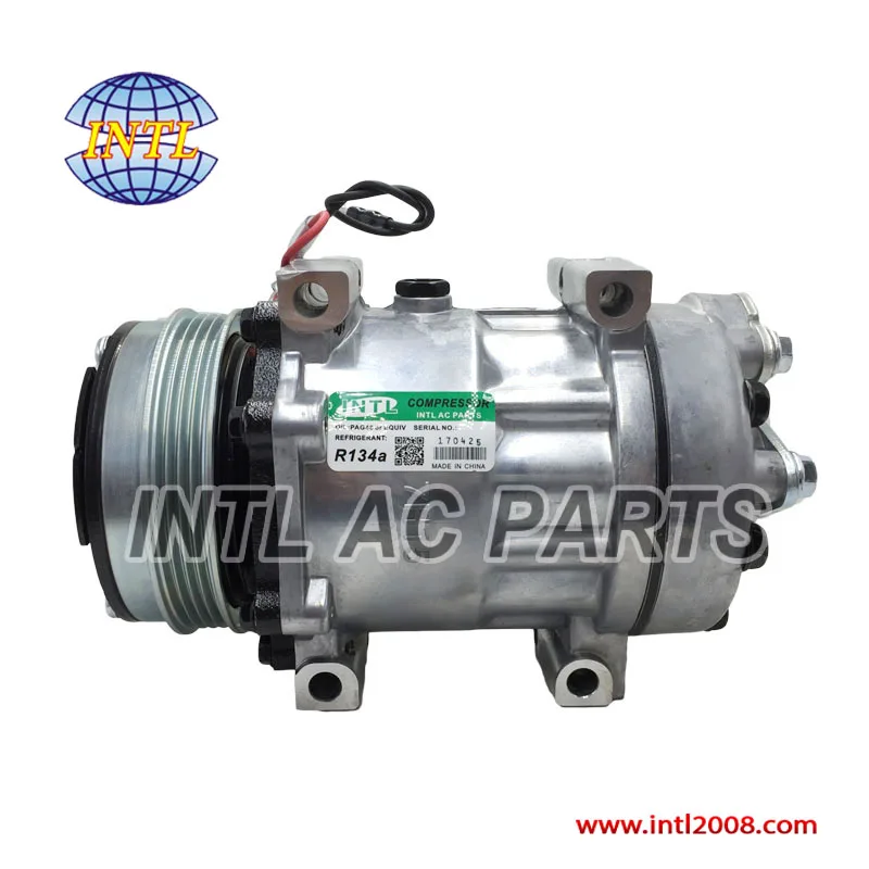 Auto Ac Compressor Sd7h15 8148 6021 For Case-new-holland Tractor ...