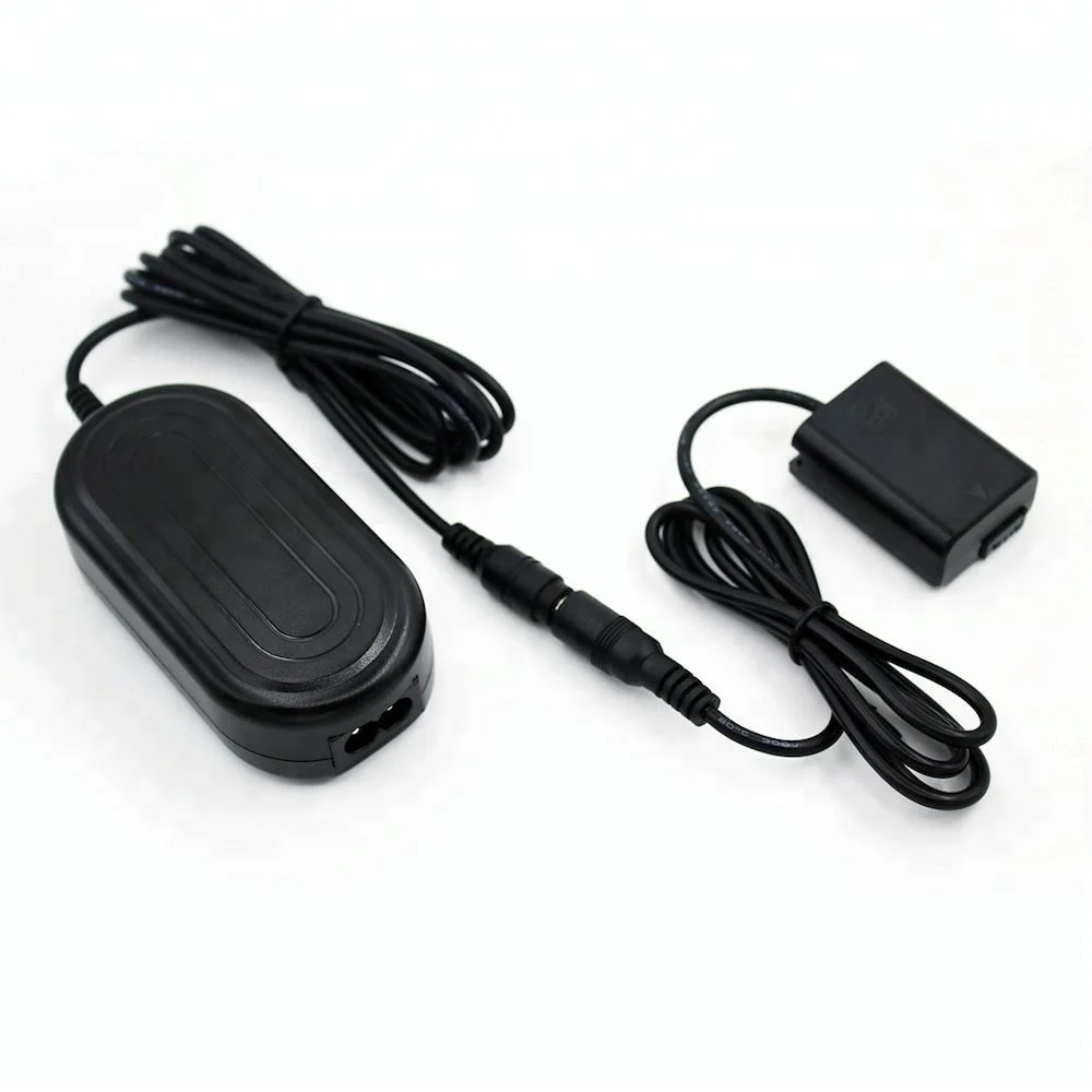 AC-PW20 AC Power Adapter & AC-FW50 Dummy Battery for Sony
