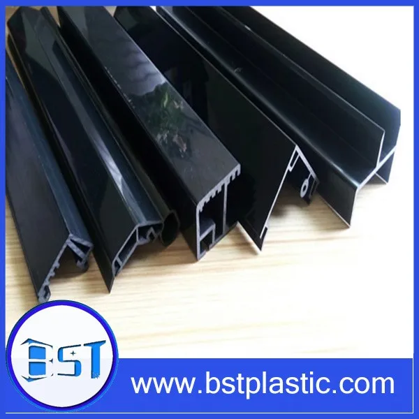 Extrusion U Shaped Plastic Pvc Profiles For Wall Protection - Buy Pvc ...