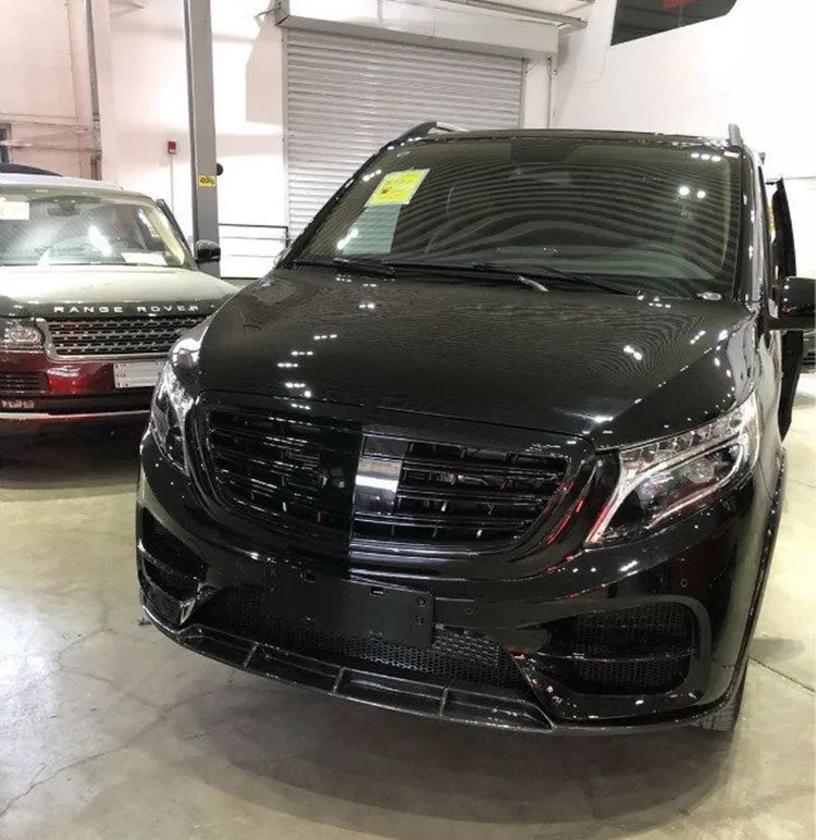 W447 Body Kits Fit For V-class W447 Eurocar W447 Kit Pp Material Front ...