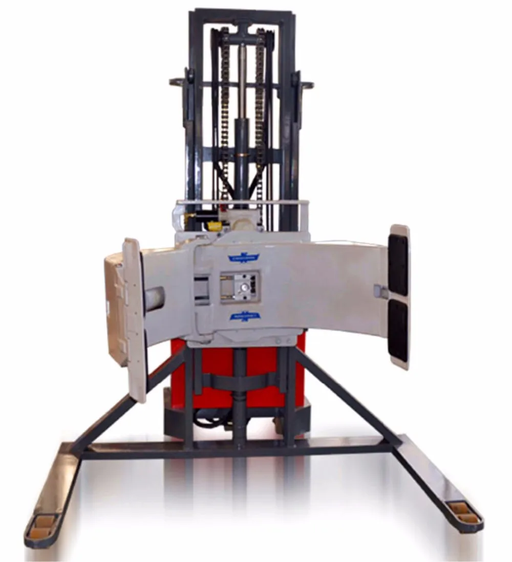 Material Handling Equipment 2ton Roll Pallet Stacker With Paper Roll ...