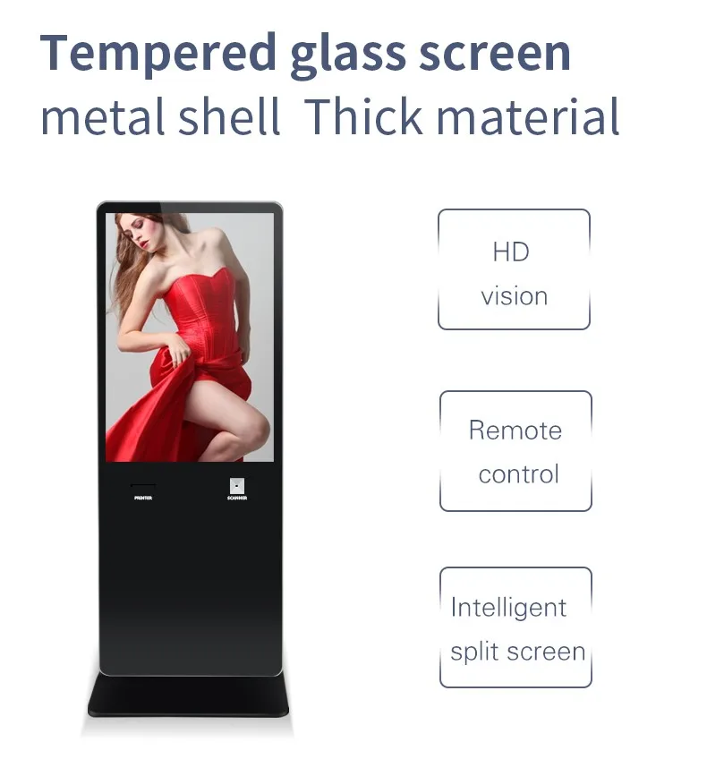 43 Inch Self Service Ordering Touch Screen - UTOUCH KX-LE43N