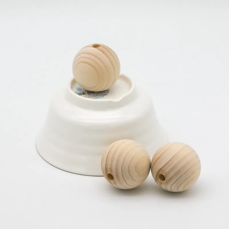 Wooden Ball Wooden Pine Wood Ball,Aroma Diffuser Ball For Home Air ...